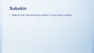 Q4- Module 2-Pagbibigay Kahulugan sa mga konseptong kaugnay ng ...
