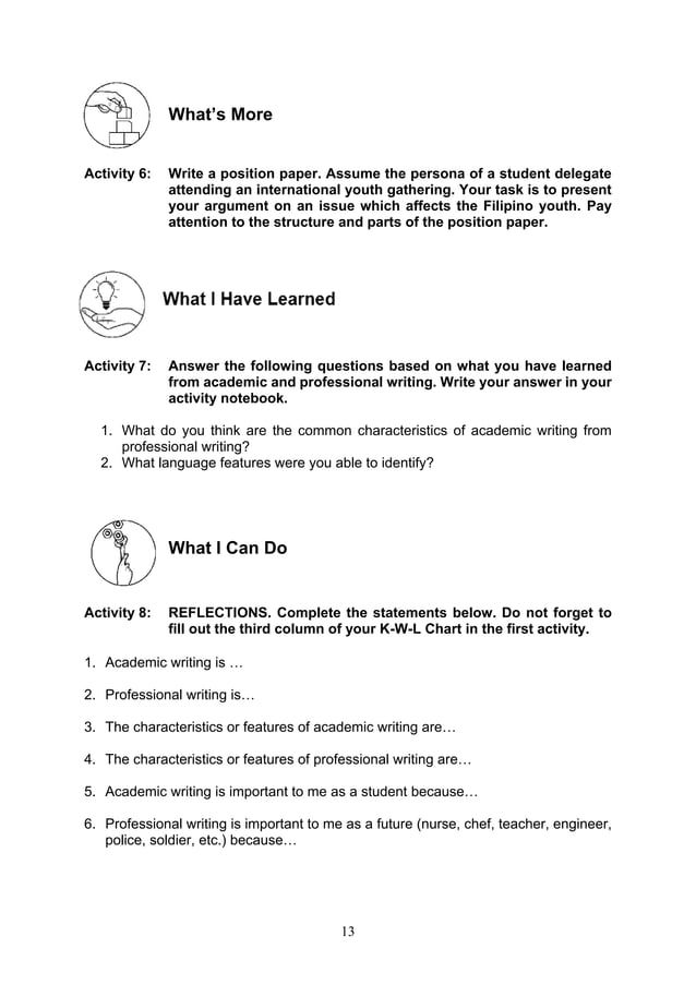 Q4-Reading-Writing-Module-1-Version-4-Final.pdf | Resume Writing and ...
