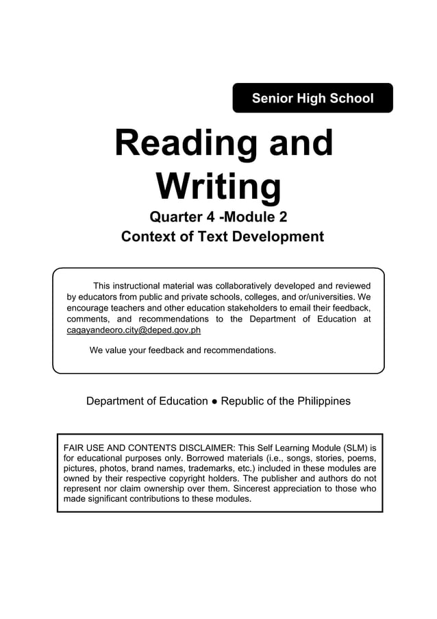 Q4-Reading-Writing-Module-2-Version-4 REVISED.pdf | Education