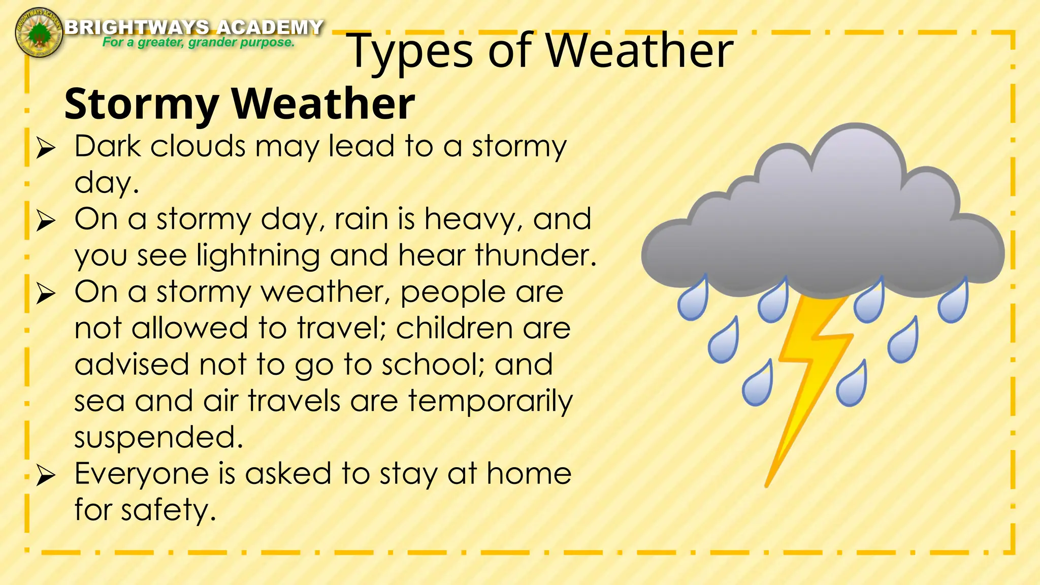 Q4 - Science 2 - Lesson 3 - Weather (Kinds of Weather).pptx