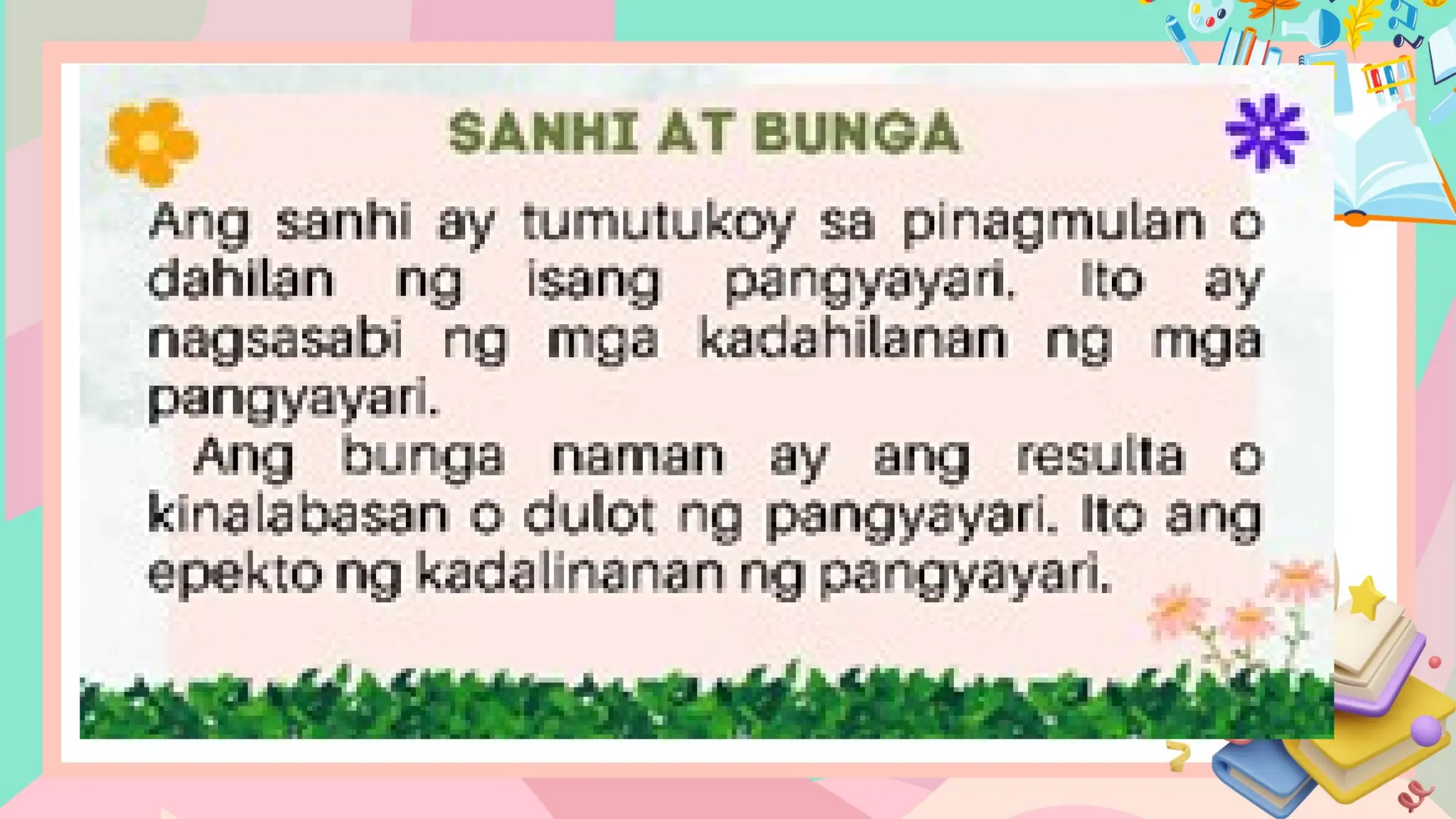 Q4-W1-FILIPINO-5 (1).pptx Mga sanhi at bunga | PPTX