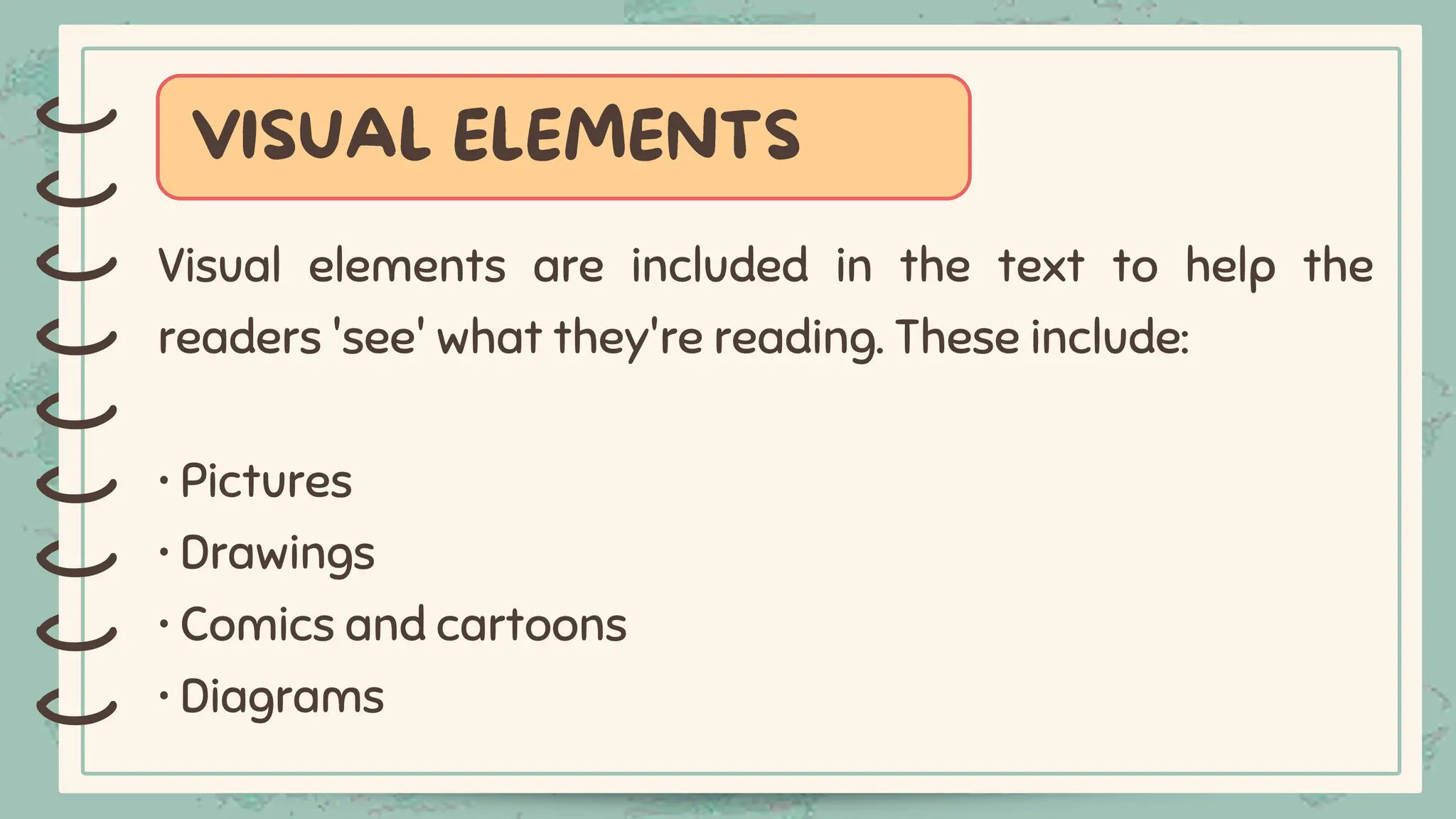 English Subject Visual and Multimedia Elements | PPTX