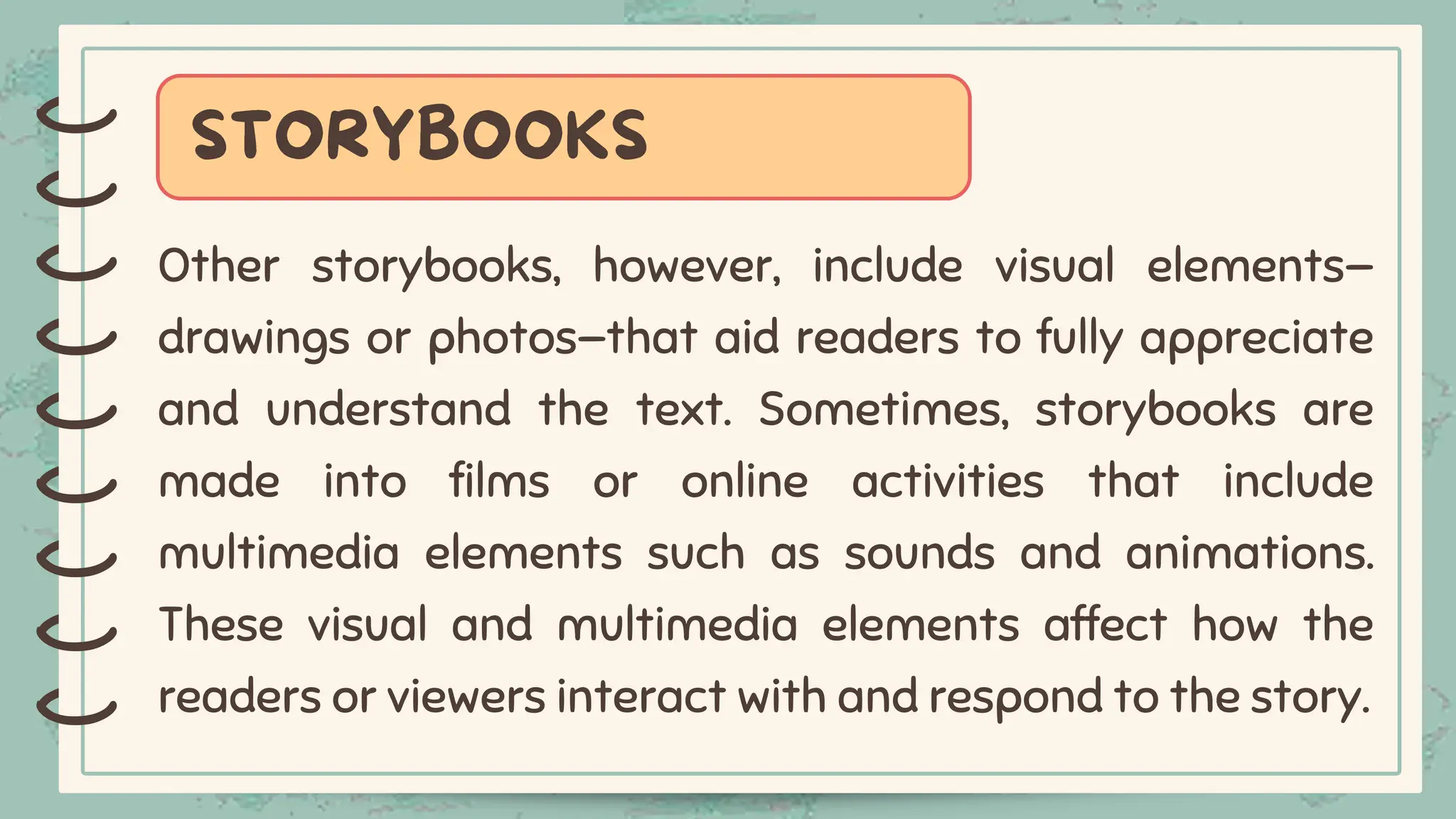 English Subject Visual and Multimedia Elements | PPTX