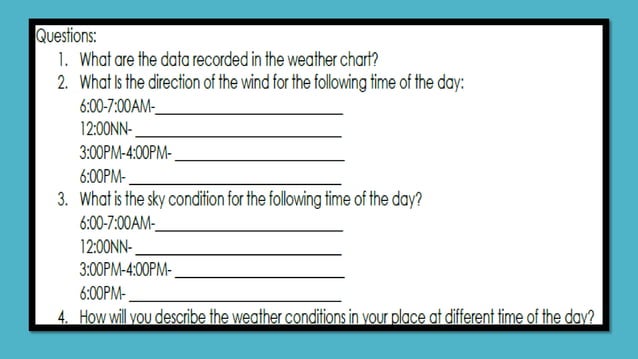 Q4-W4-SCIENCE.pptx | Weather | Science