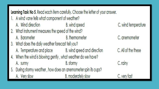 Q4-W4-SCIENCE.pptx | Weather | Science