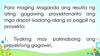 Pagpaplano sa Pagbuo ng proyektoEPP-5.pptx
