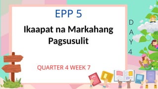 Pagpaplano sa Pagbuo ng proyektoEPP-5.pptx
