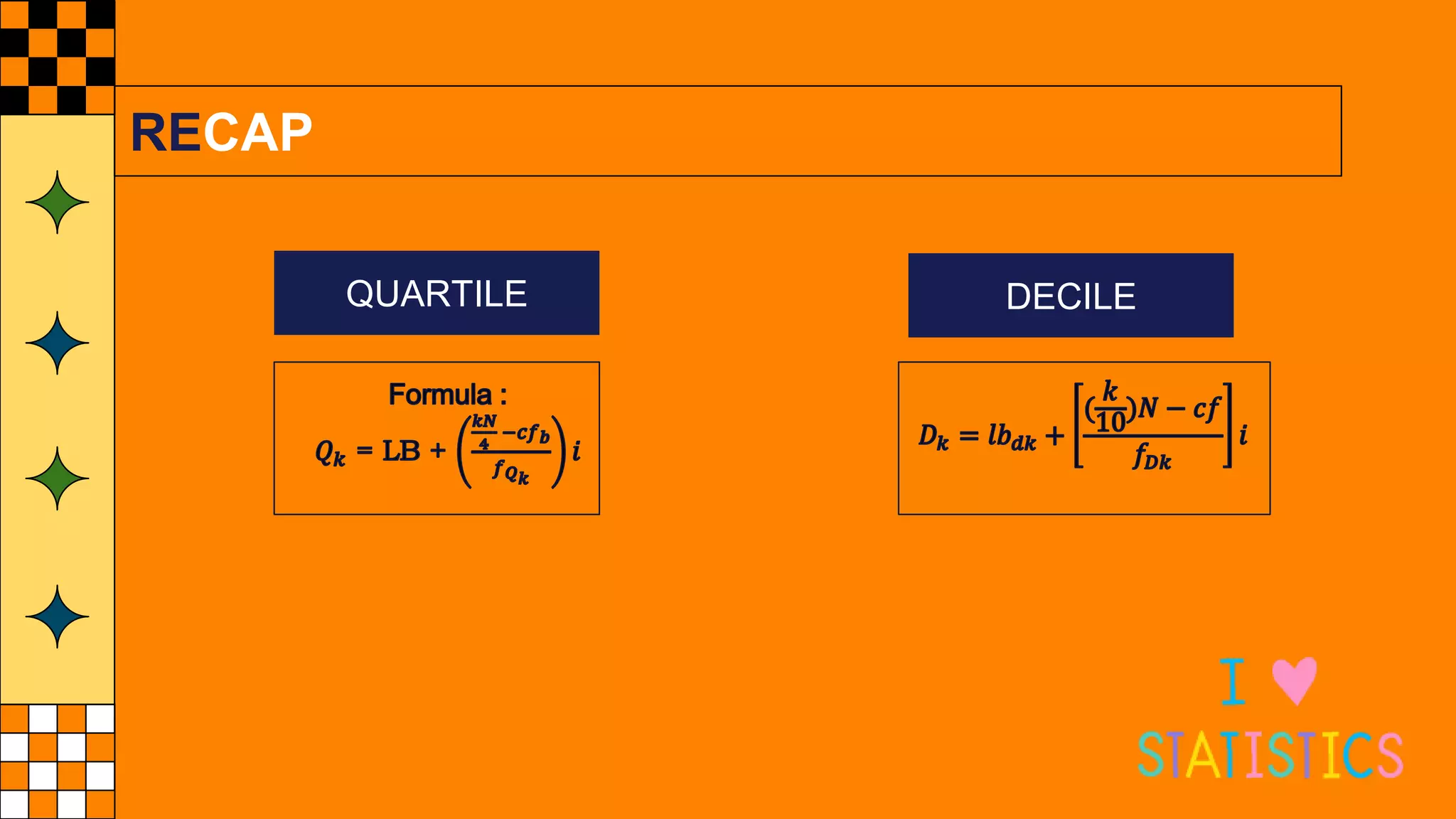 QUARTILE AND DECILE OF GROUPED DATA | PPTX