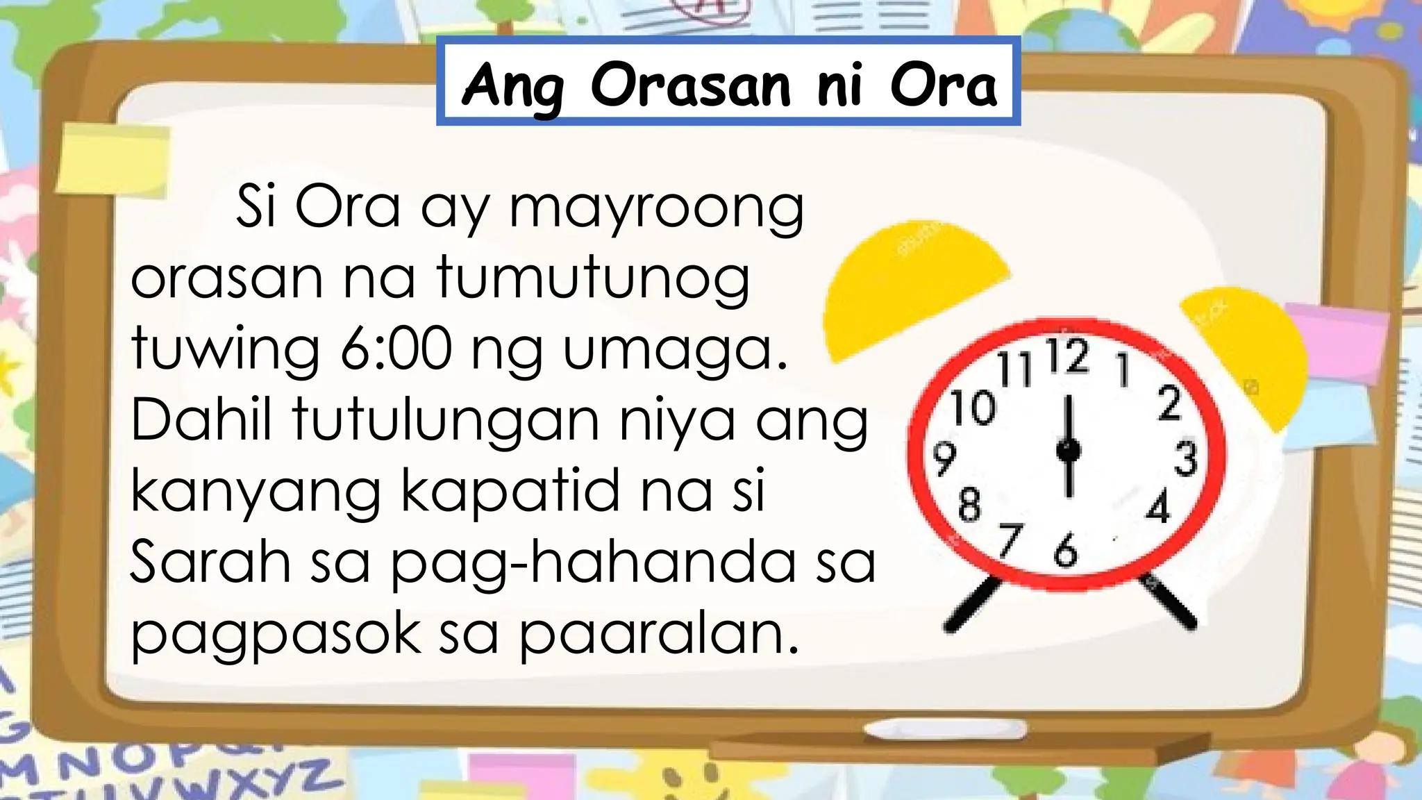 Math Clock Lesson for Elementary Students | PPTX