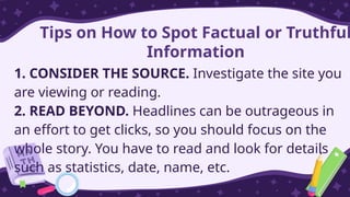 How to Spot Factual Information.....pptx