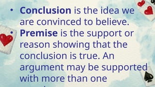 Conclusion and Premise, Examples of.pptx