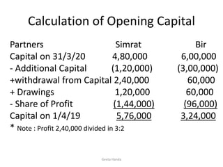 Q41 Partnership : Fundamentals TSGrewal Solution with Explanation ...