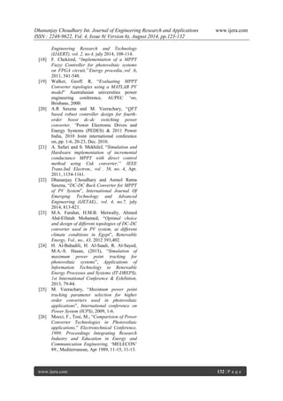 Incremental Conductance MPPT Algorithm for PV System Implemented Using ...