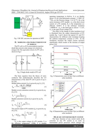 Incremental Conductance MPPT Algorithm for PV System Implemented Using DC-DC Buck and Boost ...