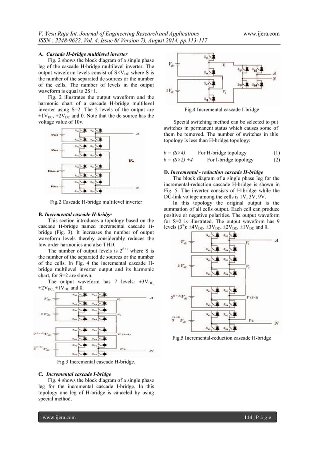 Comparison of Multilevel Inverter Topologies for STATCOM Applications | PDF