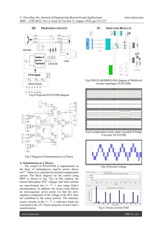 Comparison of Multilevel Inverter Topologies for STATCOM Applications | PDF