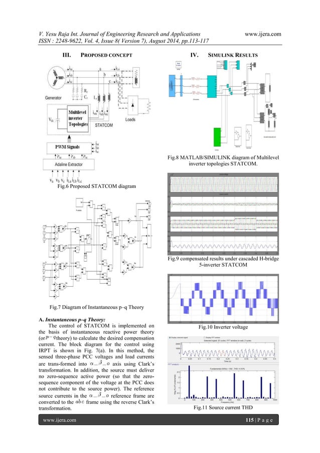 Comparison of Multilevel Inverter Topologies for STATCOM Applications | PDF