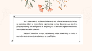 Q4 AP5 - Pagpapahalaga sa Partisipasyon ng Iba't-ibang Rehiyon at ...