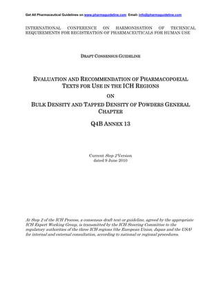 Q4 b annex 13 step 2 | PDF