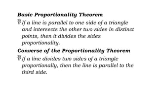Understanding Ratios, Proportions, and the Basic Proportionality ...