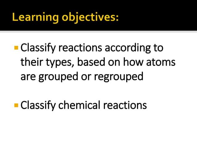 Chemical Reaction Science 10 lesson Fourth quarter | PPT | Chemistry ...