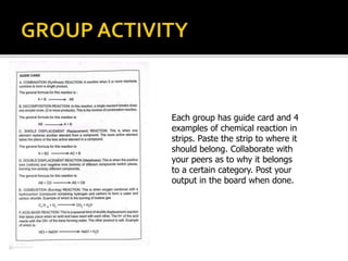 Chemical Reaction Science 10 lesson Fourth quarter | PPT