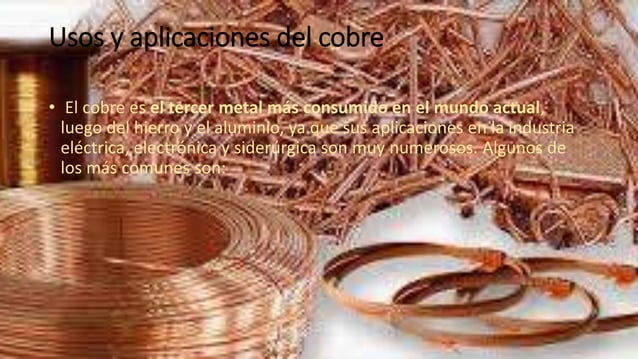 El cobre y sus aleaciones | PPTX