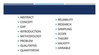 Q4 ENG 10 Distinguish Technical Terms Used in Research.pptx