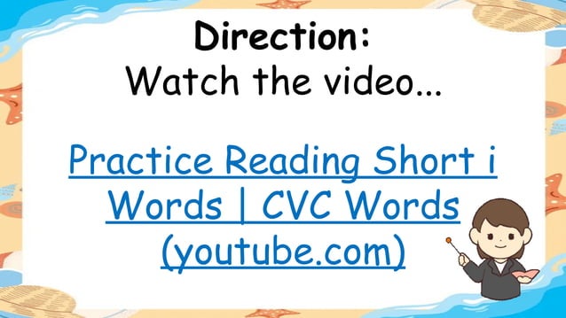 ENGLISH 2 reading words with CVC Pattern | PPTX