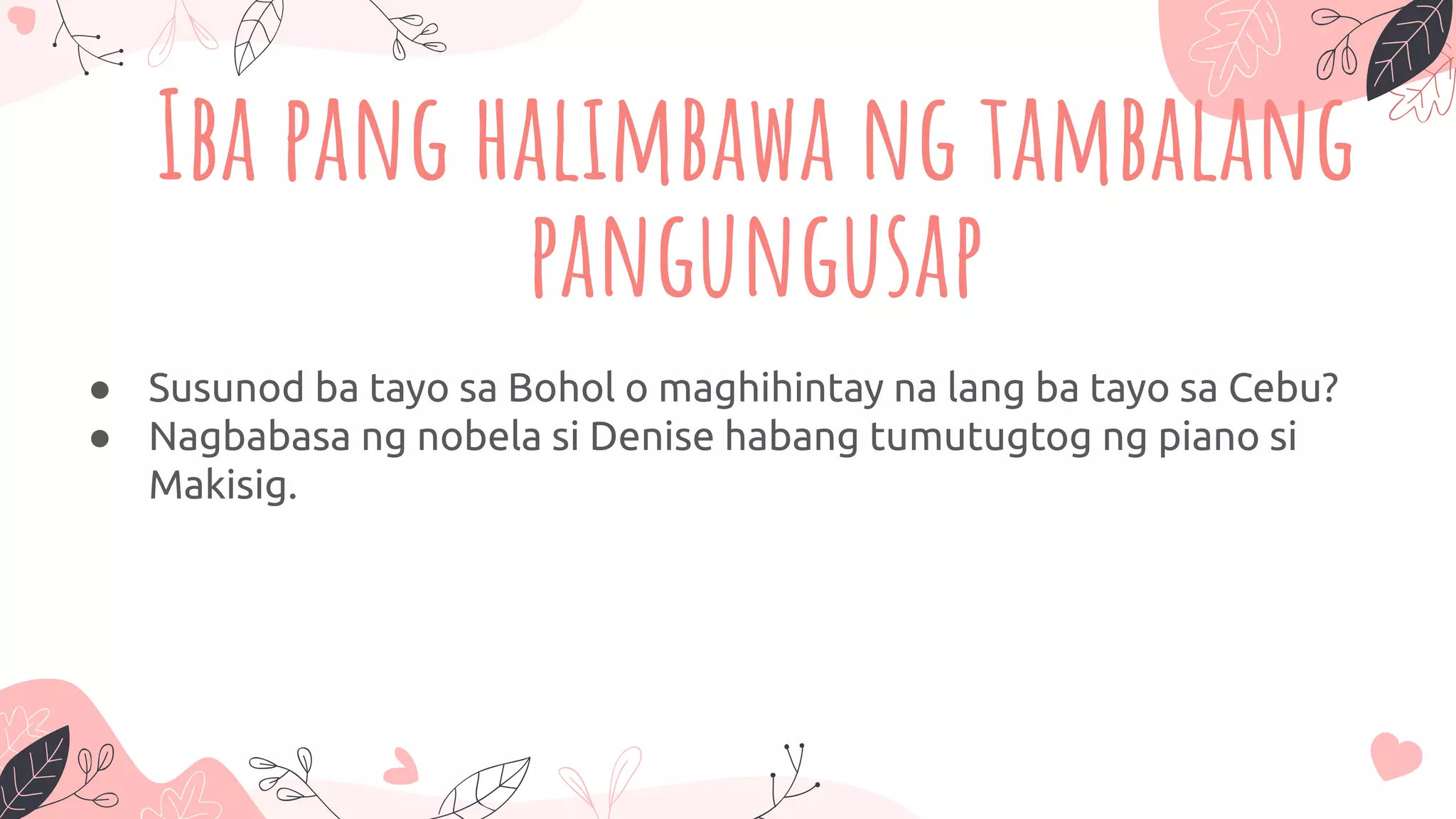 Uri ng Pangungusap Ayon sa Kayarian | PDF