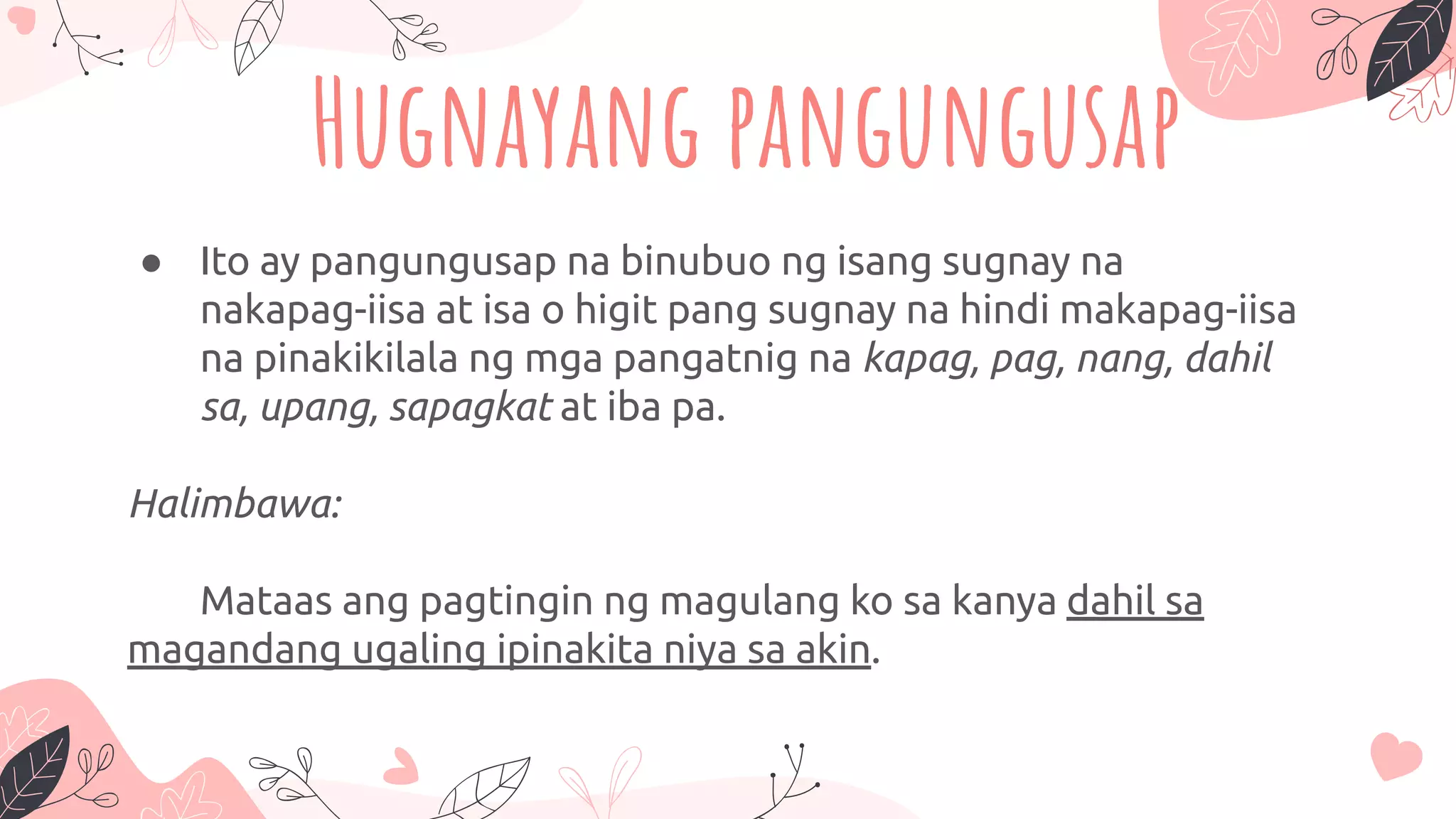 Uri ng Pangungusap Ayon sa Kayarian | PDF