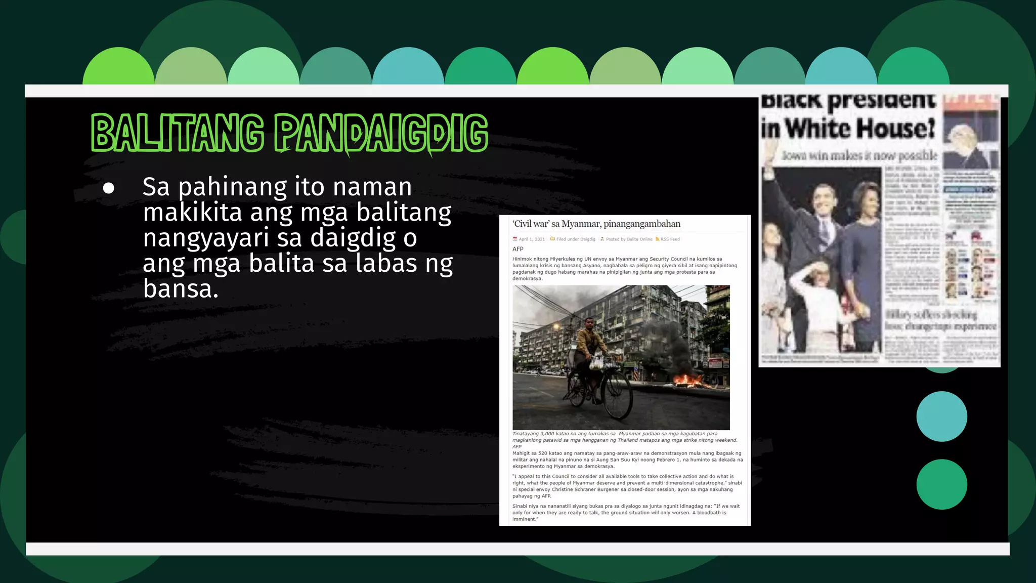 Bahagi ng Pahayagan | PDF