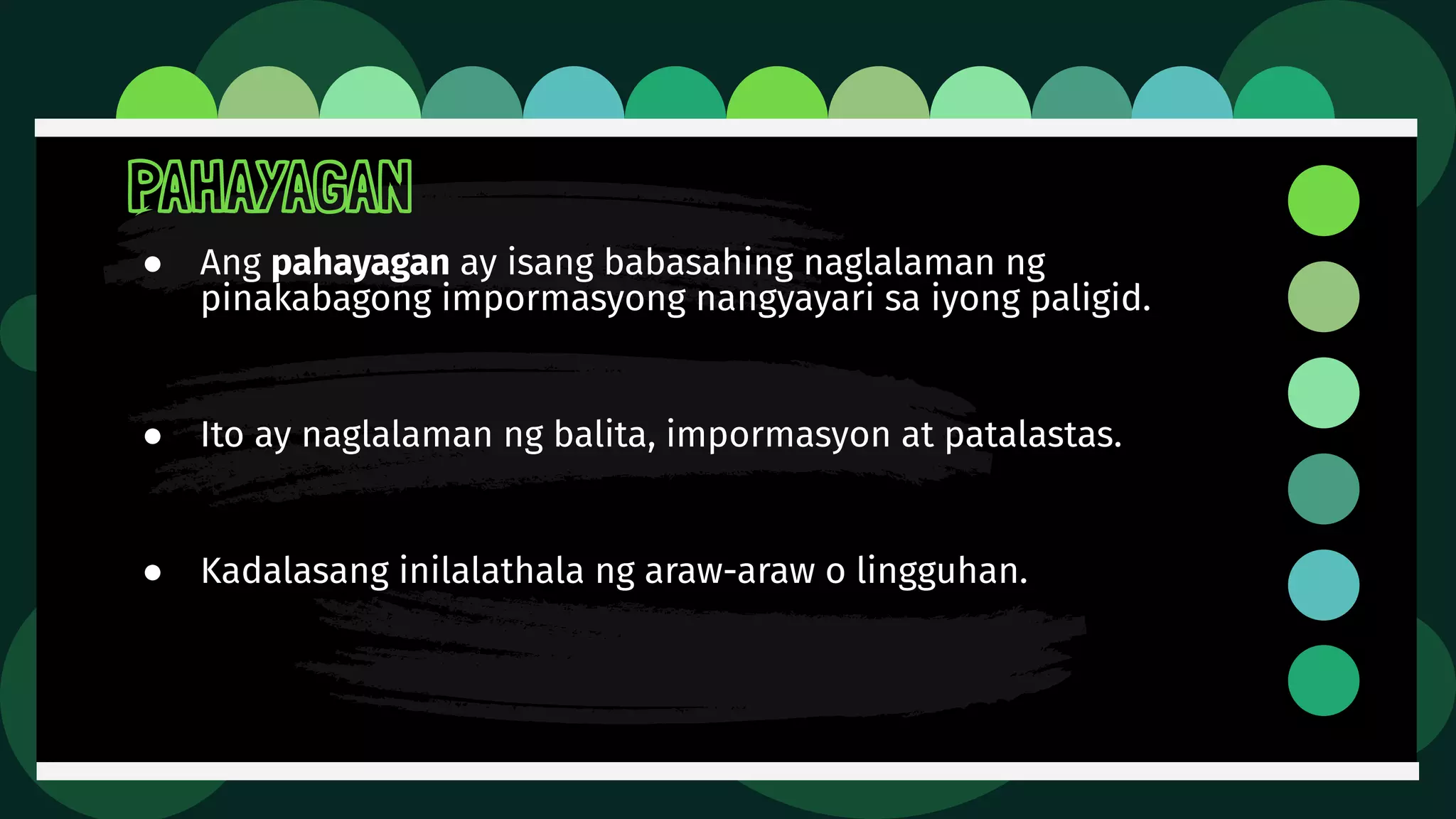 Bahagi ng Pahayagan | PDF