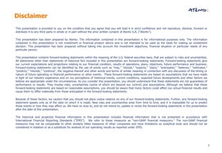 Atento Q4FY14 Bondholders Presentation | PDF