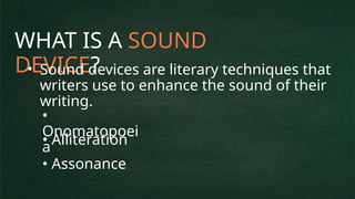 QUARTER 4 GRADE 4 - SOUND DEVICES & ADJECTIVES.pptx