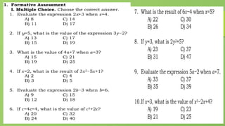 Translate verbal phrases to algebraic expressions - 2025.pptx