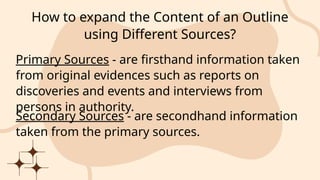 QUARTER 4 GRADE 8 - PRIMARY AND SECONDARY SOURCES.pptx