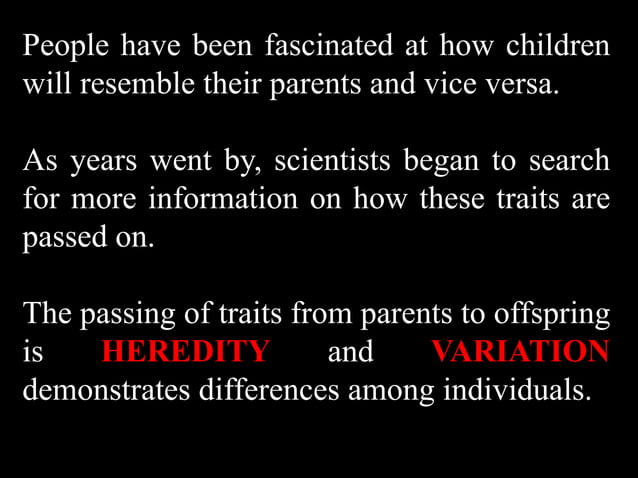 Heredity: Inheritance and Variation of Traits | PPTX