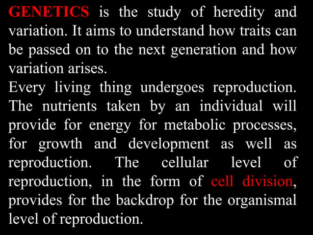Heredity: Inheritance and Variation of Traits | PPTX