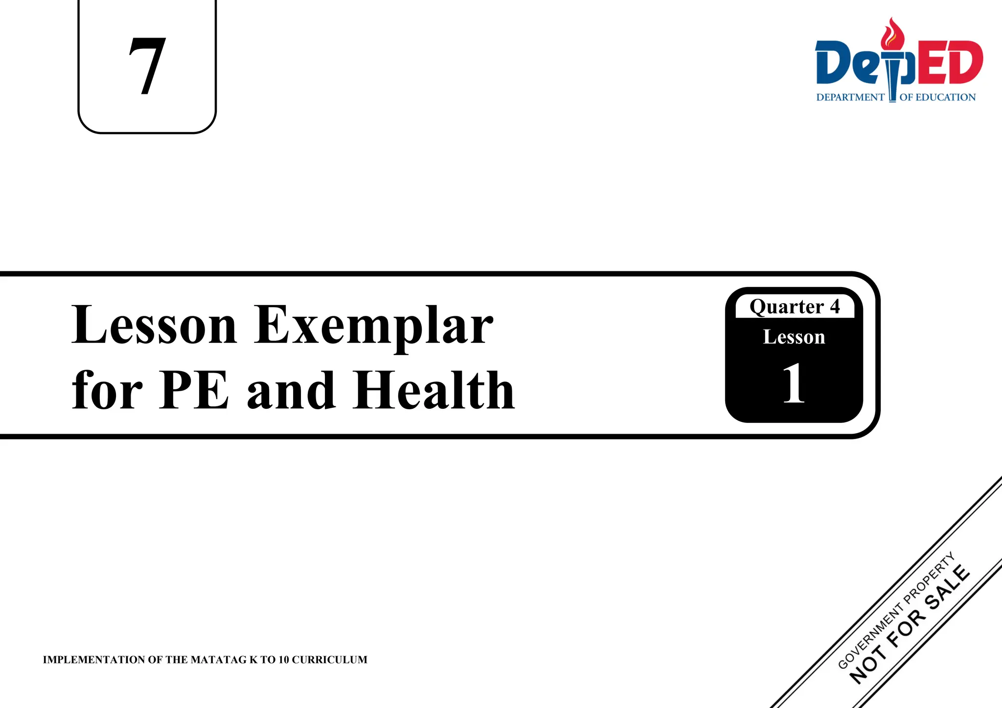 Q4_LE_PEH 7_Lesson 1_Weeks 1-2.pdf P.E & Health | PDF