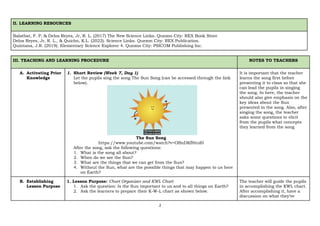 Comprehensive Grade 4 Science Lesson on the Sun and Its Importance | PDF