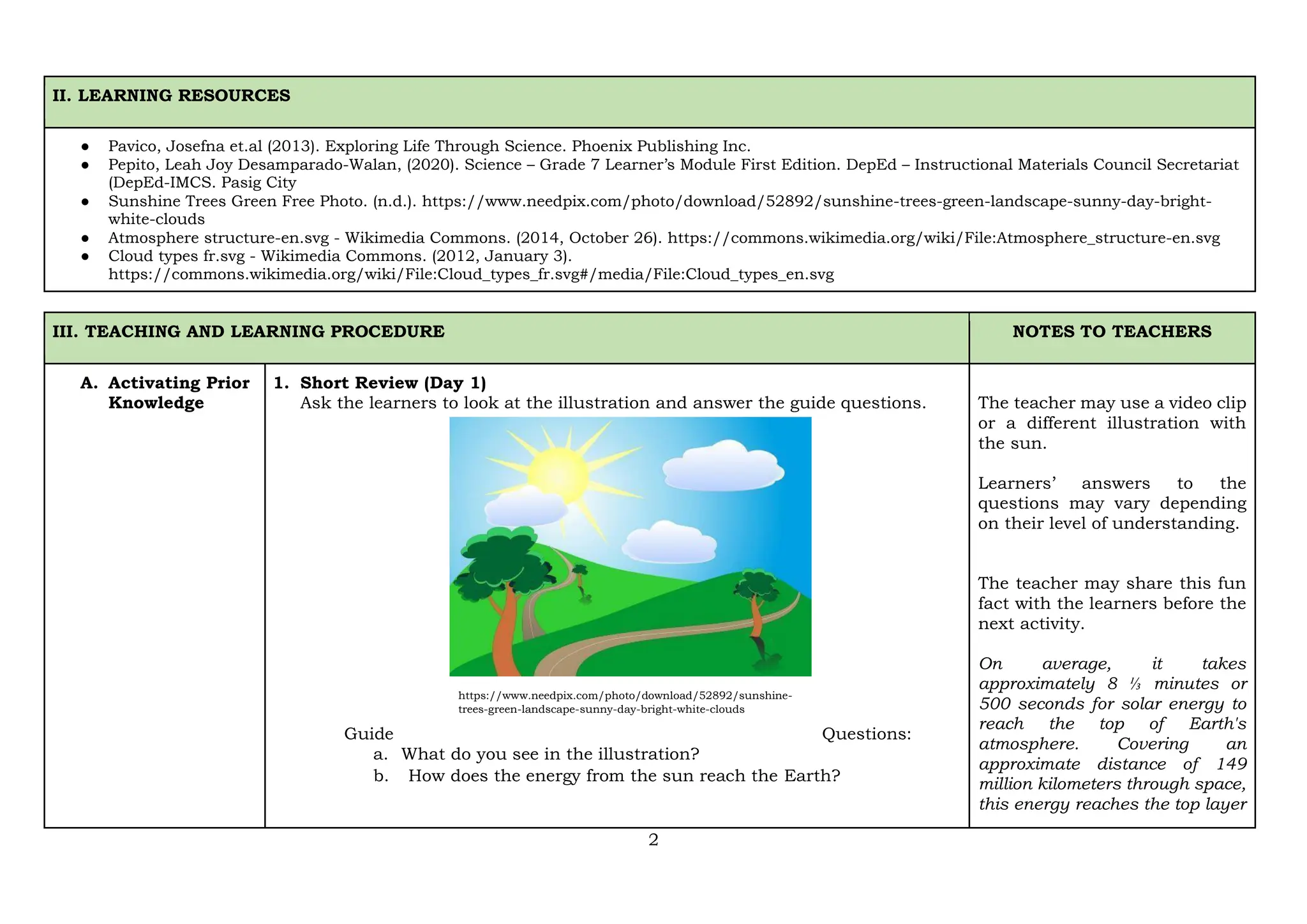 quarter 4 detailed lesson plan in science 7 | PDF