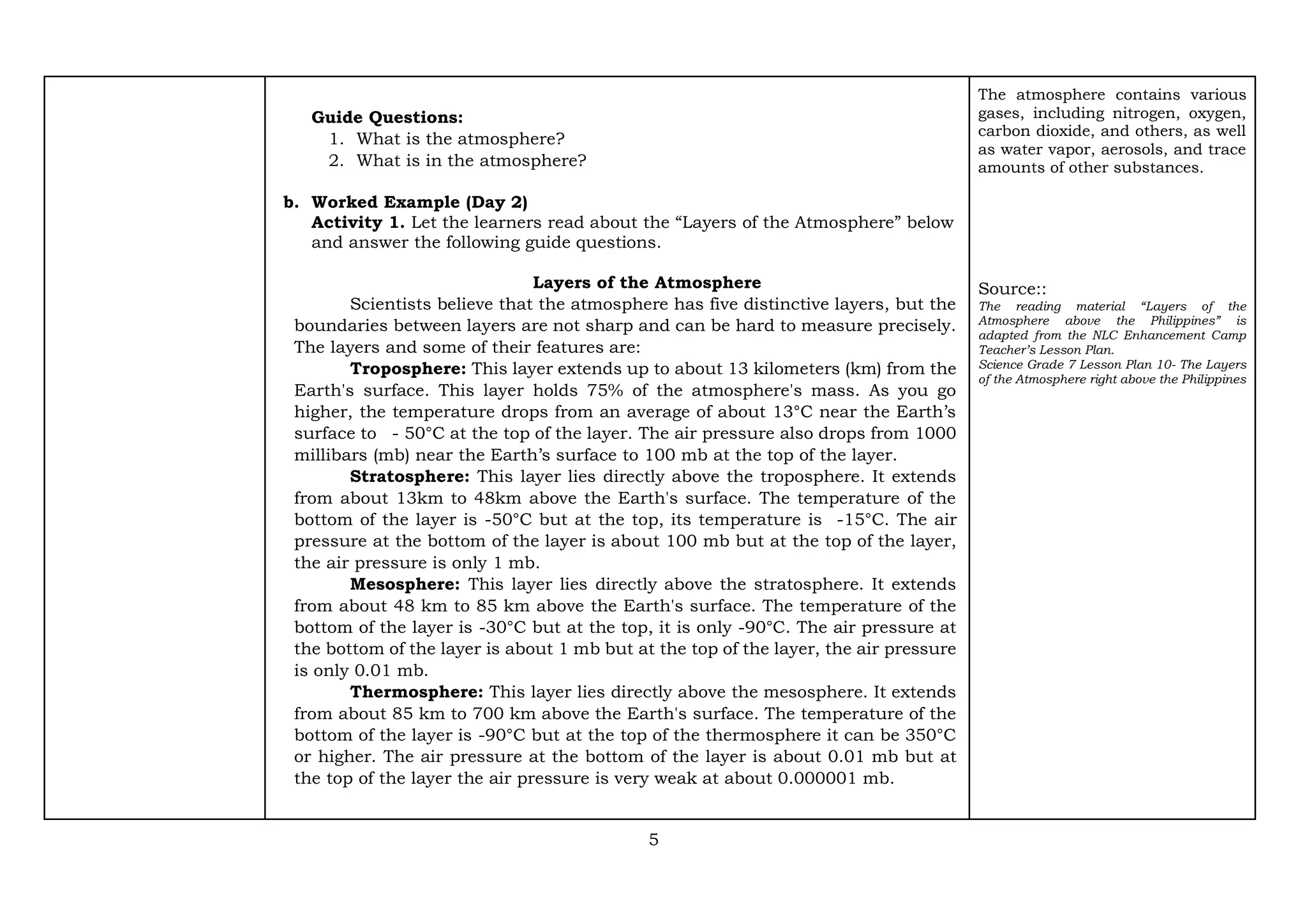 quarter 4 detailed lesson plan in science 7 | PDF