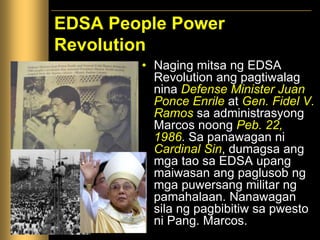 Q4 lesson 27 bagong lipunan at people power | PPTX