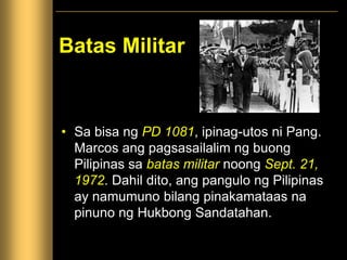 Q4 lesson 27 bagong lipunan at people power | PPTX