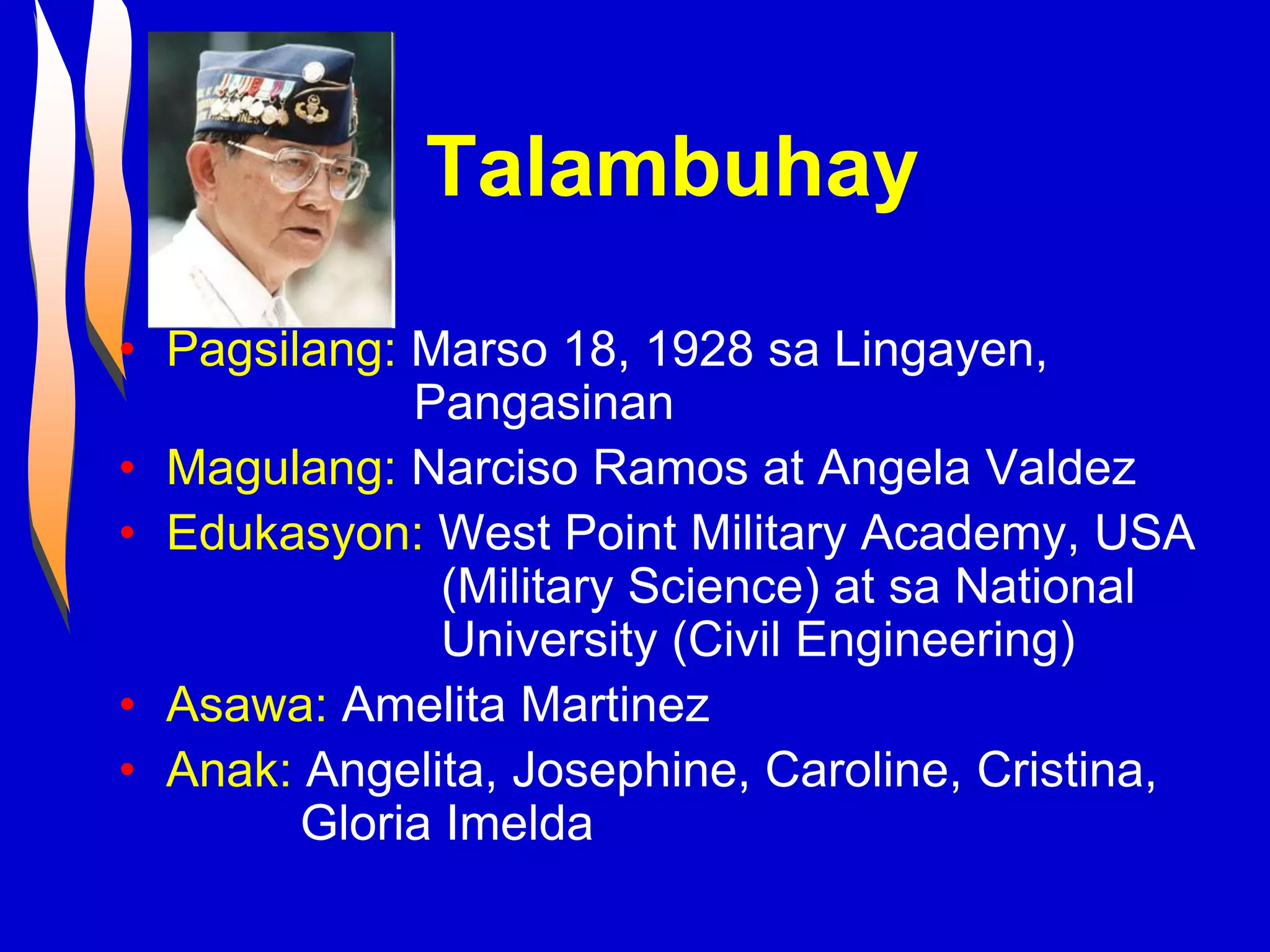 Q4 lesson 29 fidel ramos | PPTX