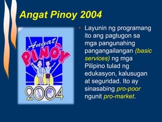 Q4 lesson 30 joseph estrada | PPTX