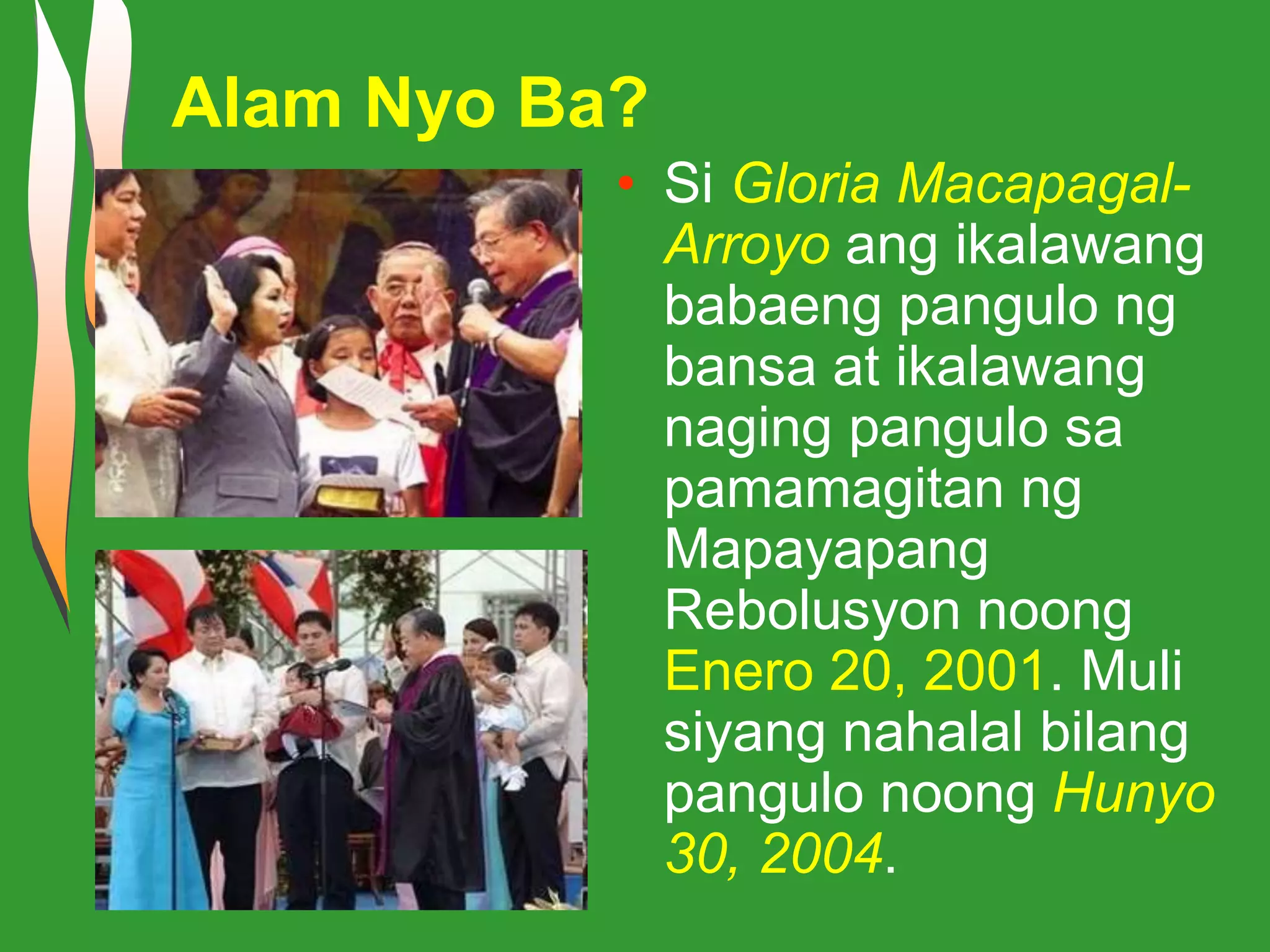 Q4 lesson 31 gloria macapagal-arroyo | PPTX