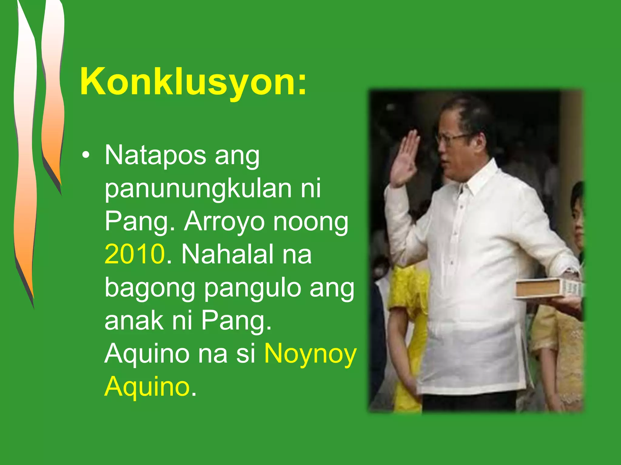 Q4 lesson 31 gloria macapagal-arroyo | PPTX