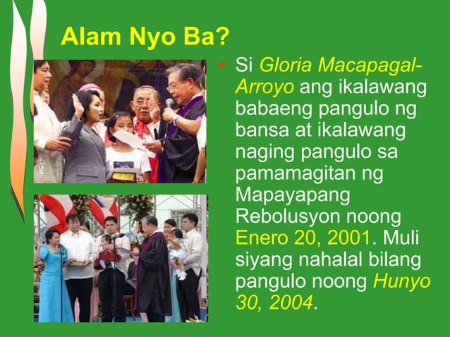 Q4 lesson 31 gloria macapagal-arroyo | PPTX